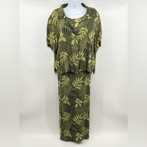 Kathie Lee Collection | Dresses | Kathie Lee Collection Tropical 2piece ...
